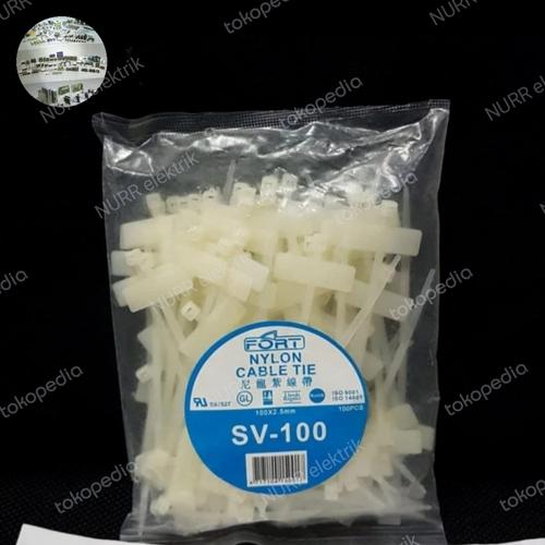 Jual Kabel Ties Lebel Kabel Ties Bendera Marker TIE MCV-100 10cm FORT ...