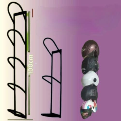 Jual Rak gantungan cantelan helm / Penyimpanan helm 3 & 5 susun praktis ...