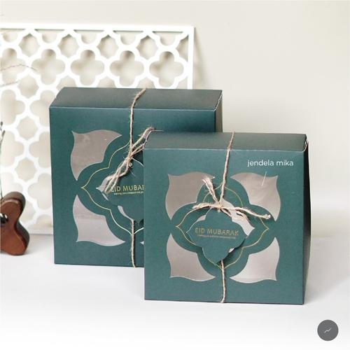 Jual Box Hampers Idul Fitri Kemasan Parcel Makanan Kue Kering EID ...