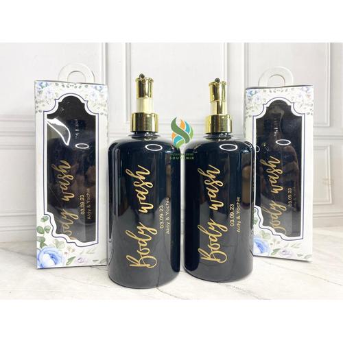 Jual Souvenir Aesthetic Botol Dispenser Sabun Cair Custom Sablon Kemas ...