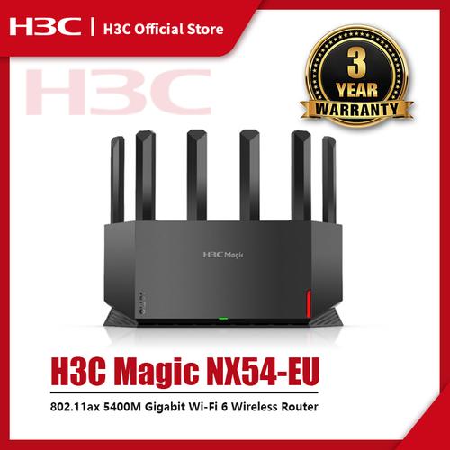 Promo H3C Magic NX54-EU 802.11ax 5400M Gigabit Wi-Fi 6 Wireless Router Cicil 0% 3x - Jakarta ...