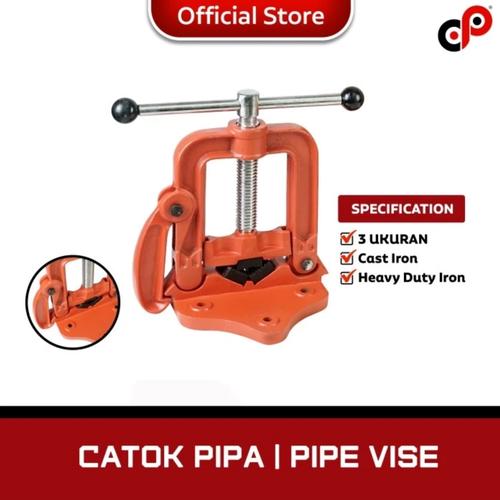 Jual Catok Pipa #3 1/8 - 4" | Ragum Pipa 4 inchi | Pipe Vice 4 ...