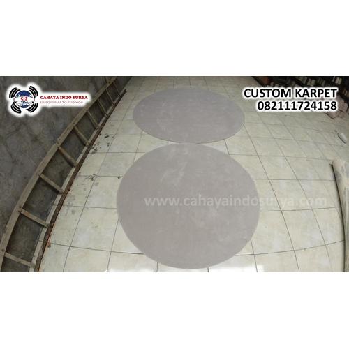 Jual KARPET BULAT CUSTOM UKURAN & CUSTOM SESUAI KEINGINAN WARNA ...
