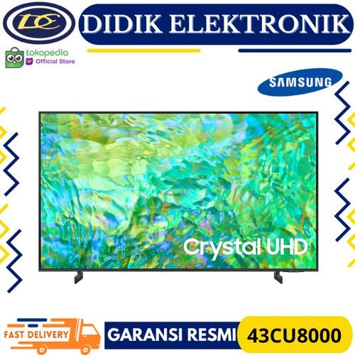 Promo Led Smart Tv Samsung 43CU8000 43 Inch CU8000 Crystal UHD 4K NEW ...