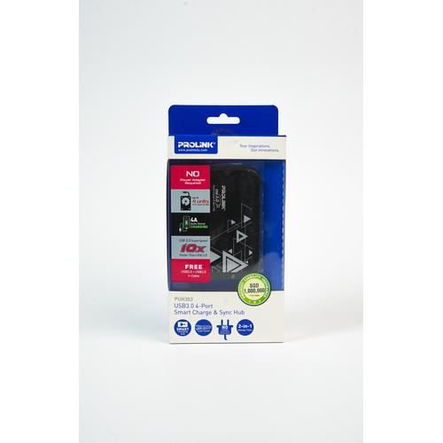 Jual CLEARANCE Prolink USB HUB 3.0 4-Port Smart Charge & Sync Hub ...