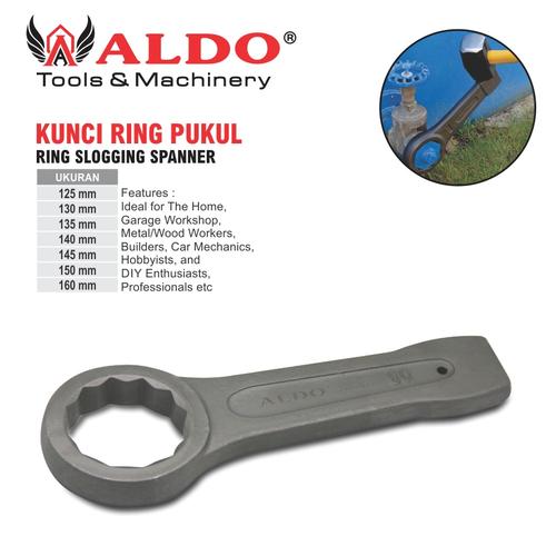 Jual RING SLOGGING SPANNER / KUNCI RING PUKUL UKURAN 125 - 160 MM ALDO - 125 mm - Kota Surabaya ...