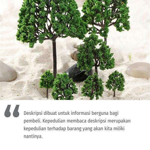 Jual Tanaman Miniatur Pohon Maket 3CM Sampai 15CM - MNB40II - 7,5 ...