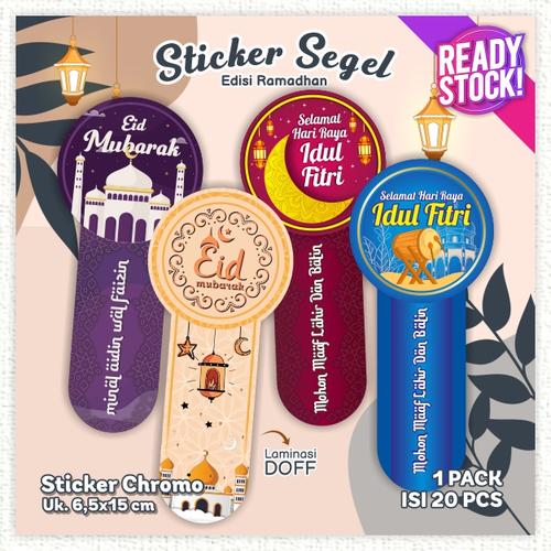 Jual [20pcs] Sticker Label Cookies Stiker Segel Toples Lable Dus ...
