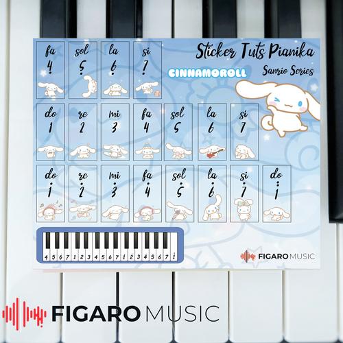 Jual Stiker Pianika Sanrio - Sticker Tuts Pianika Melodica Seri Sanrio ...