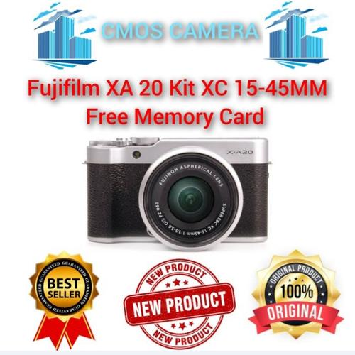 Jual FUJIFILM XA 20 15 45MM - BODY+KIT 15 45, RESMI - Jakarta Barat ...