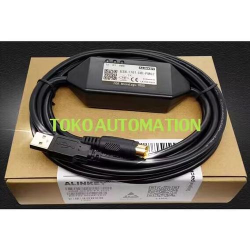 Jual USB 1761-CBL-PM02 Cable For AB MicroLogix 1000 1200 1500 PLC PB15 ...