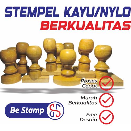 Promo STEMPEL RUNAFLEK / KAYU / NYLO KOMPUTER - STAMP PAD - Kab ...