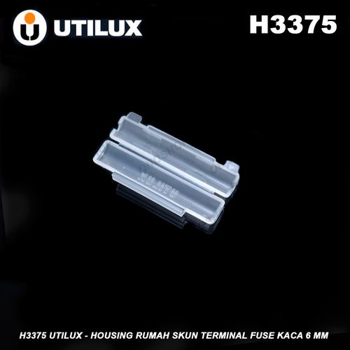 Jual H3375 Utilux - Housing Rumah Skun Terminal Fuse Kaca 6 mm ...