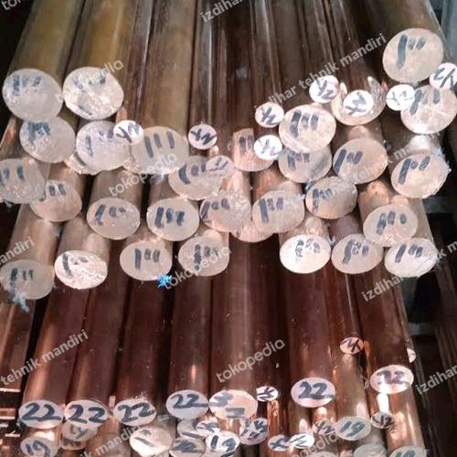 Jual as tembaga diameter 50mm x panjang 500mm as tembaga potongan ...