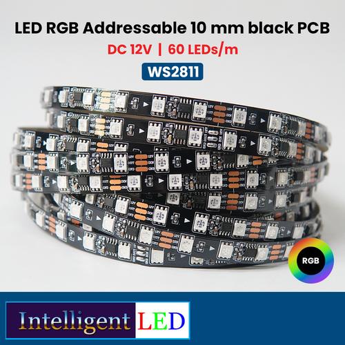 Jual LED Strip Addressable 60 LEDs/M SMD 5050 WS2811 RGB 12V IP20 5 M - HQ - Jakarta Utara ...