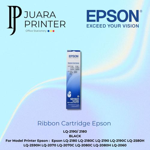 Jual Ribbon cartridge Epson LQ 2190/LQ2180,pita printer LQ2190/LQ2180 ...