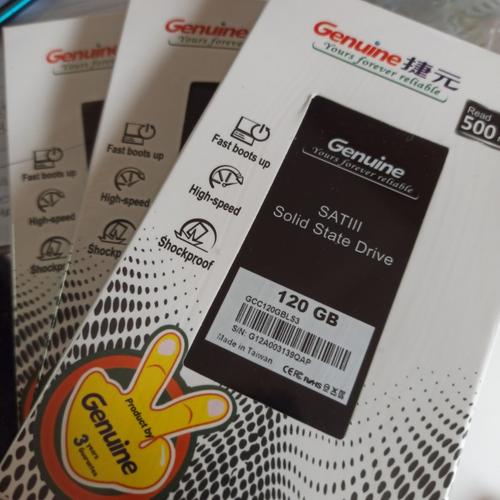 Jual SSD GENUINE SATA III 120GB/ 128GB/240GB/256GB/480GB/512GB - 120GB ...