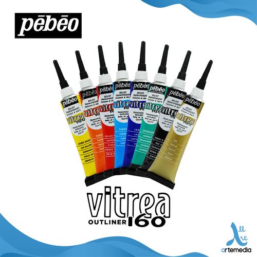 Jual Pebeo Vitrea 160 Relief Glass Paint Outliner Decorative Color Cat ...