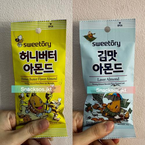 Jual SWEETORY LAVER ALMOND / HONEY BUTTER ALMOND HBAF KOREA - SWEETORY ...
