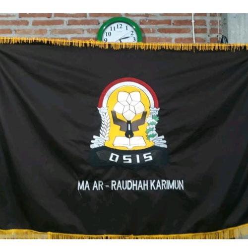 Jual bendera osis bordir bendera sekolah - Jakarta Pusat - BAROKAH 28 ...