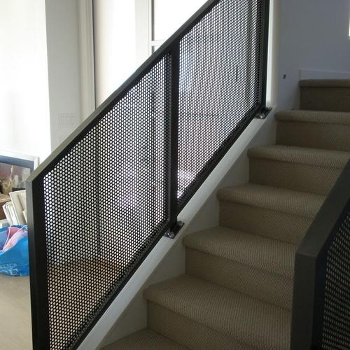 Jual railing tangga balkon pintu pagar perforated - Kota Semarang ...
