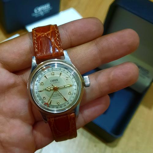 Jual Jam Oris Big Crown Pointer Vintage Original Swiss Longines Omega ...