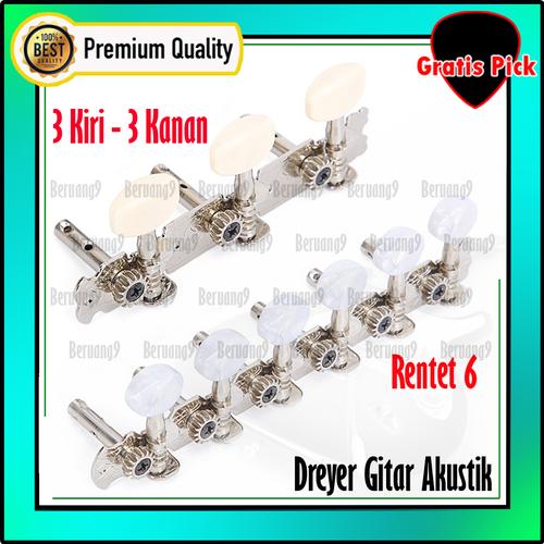 Jual Dryer Gitar Akustik Dreyer Tunning Peg Putaran Senar Folk Tuning ...