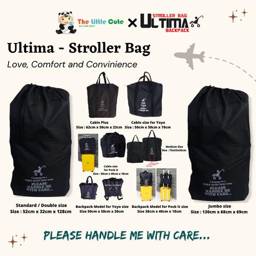 Jual Ultima Stroller Bag Tas Stroller Cabin Plus Jumbo Size Standard ...