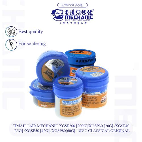 Jual Timah Cair Mechanic XGSP 183C Timah Pasta Solder Classical Asli ...