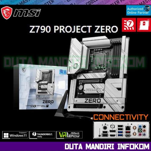 Promo MSI Z790 PROJECT ZERO - [Socket 1700, Intel Z790, DDR5, WiFi-7 ...
