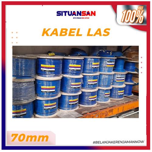 Jual Kabel Las 70 mm Full Tembaga Welding Cable Original SUPERFLEX ...
