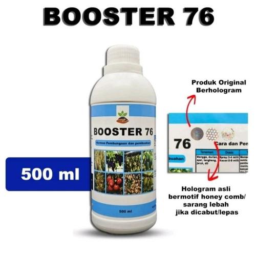Jual Booster 76 Kemasan 500ml Pupuk Organik Pelebat Penyubur Tanaman ...