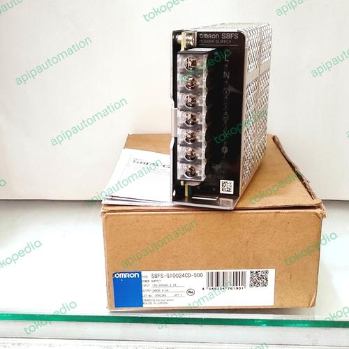 Jual POWER SUPPLY OMRON S8FS-G10024CD-500 OUTPUT 24VDC 4.5A - Kab. Tangerang - apipautomation ...