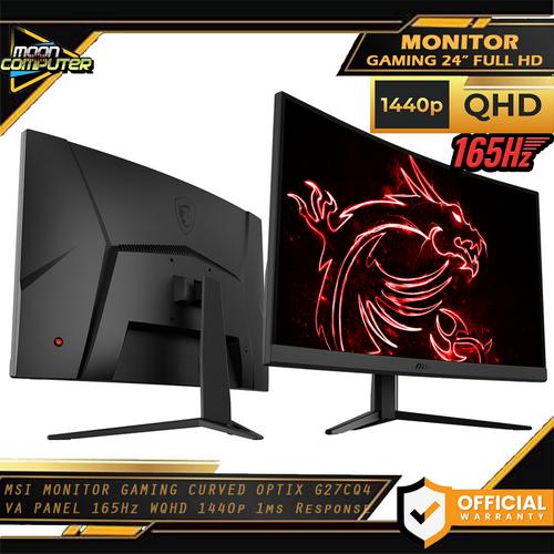 Jual Monitor Gaming MSI 27 Curved Wide Screen WQHD 1440p 165Hz Optix ...