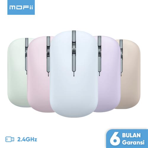 Promo MOFii Mouse Wireless Silent Click 3 DPI Level Magnetic Cover M108 ...