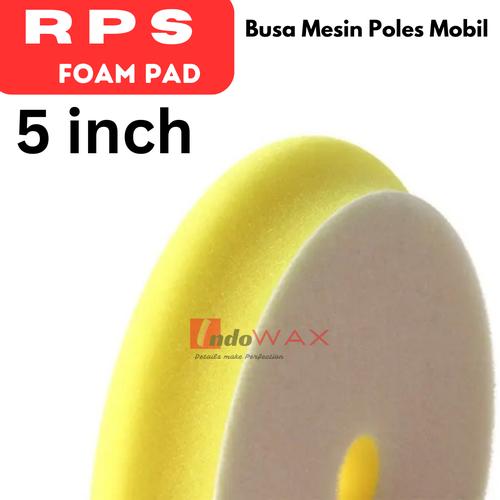 Jual Busa Mesin Poles Mobil 5 inch RPS Foam Pad Style Premium 5" inch ...