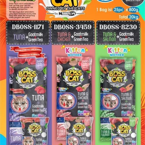 Jual Makanan kucing Boss cat 20kg all varian adult dan kitten Gojek ...