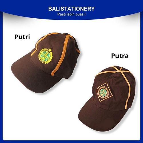 Promo Topi Pramuka Siaga SD Putra Putri Bordir - Putri - Kota Denpasar ...