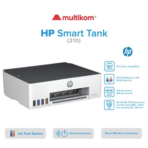 Promo PRINTER HP SMART TANK 210 WIRELESS GARANSI RESMI Cicil 0% 3x ...