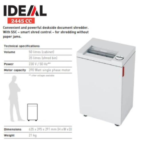 Jual IDEAL 2445 CC Mesin Penghancur Kertas - GARANSI RESMI - Jakarta Pusat - BestQualityCom2025 ...