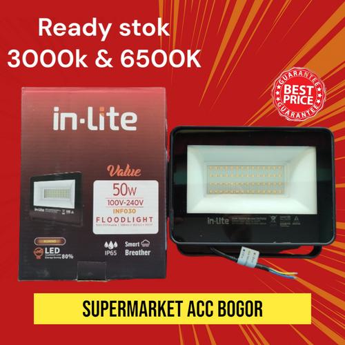 Jual Lampu Sorot Taman In - Lite 50 Watt - Lampu flood light Inlite ...