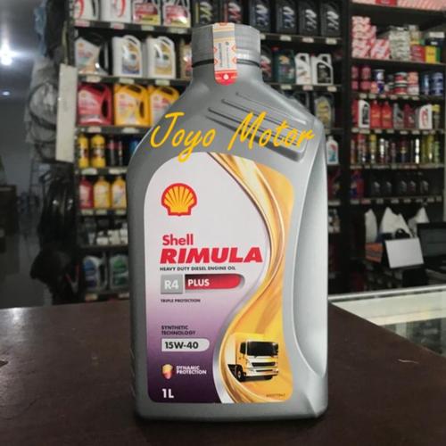 Jual Oli Mesin Diesel Shell Rimula R4 Plus 15w-40 1 Liter - Kab ...