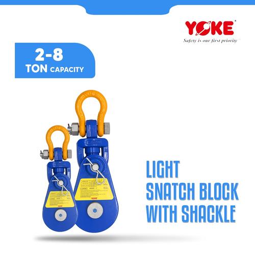 Jual YOKE 8-501 LIGHT SNATCH BLOCK WITH SHACKLE - 8T - Jakarta Utara ...