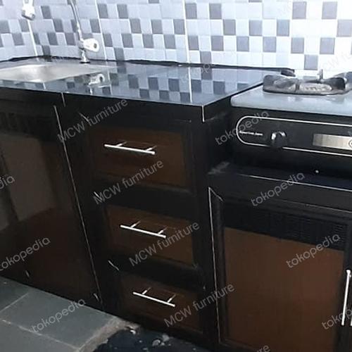 Jual CUSTOM KITCHEN SET BAWAH PORTABLE FULL ALUMINIUM, PORTABLE KITCHEN ...
