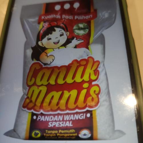 Jual Beras 5KG Cantik Manis Pandan Wangi - Jakarta Timur - yumekudo ...