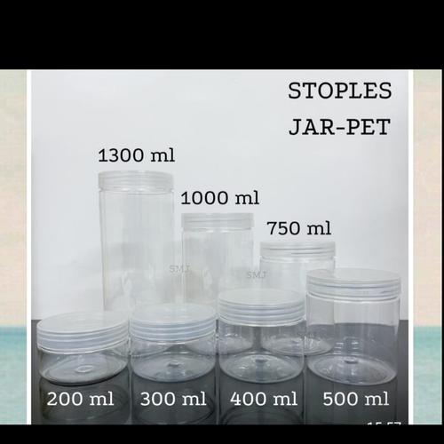 Jual Toples Tabung Plastik Bening / Toples Kue+Tutup JAR PET 600/700/1000ml - 600ml - Kota Bogor ...