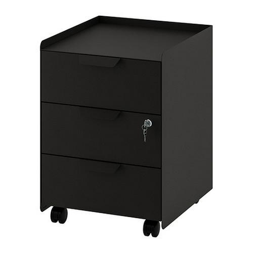 Jual Laci kerja 3 susun/Unit laci roda dengan 3 laci warna putih ...