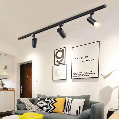 Jual PAKET LAMPU RELL TRACK 1,5 METER + LAMPU SPOTLIGHT RELL 15W 15 ...