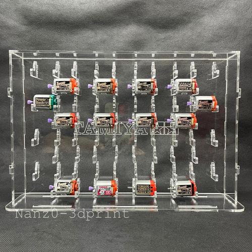 Jual Rak Display Dinamo Motor Tamiya Mini 4WD Kotak Aksesoris Akrilik ...