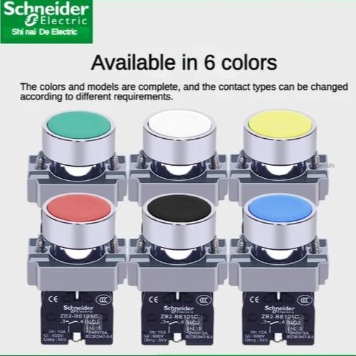 Jual Schneider Push Button 22mm IP65 XB2BA21 / Tombol Tekan 22mm IP65 ...